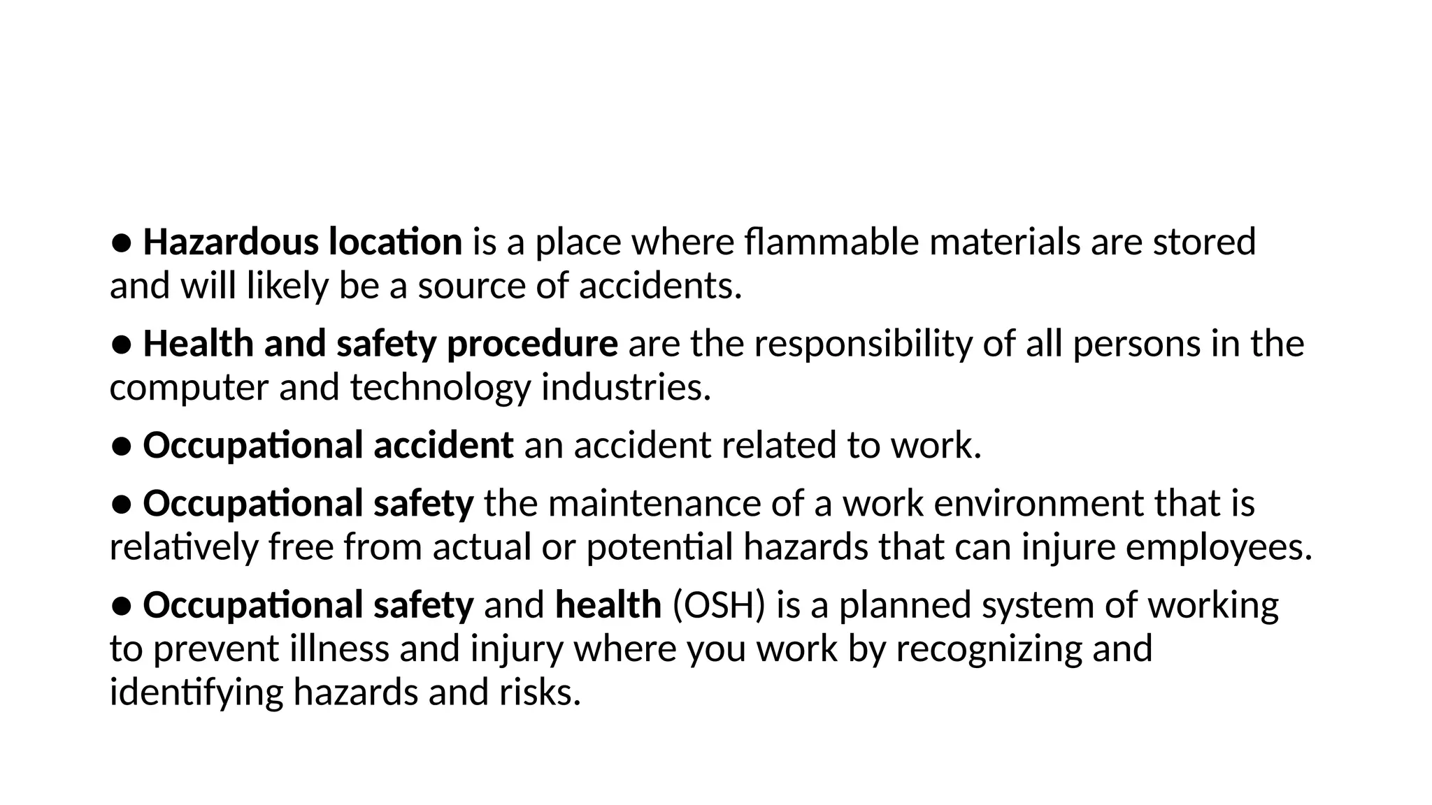 OCCUPATIONAL HEALTH SAFETY PROCEDURE.pptx