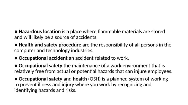 OCCUPATIONAL HEALTH SAFETY PROCEDURE.pptx