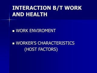 Occupational Health SERVICES.ppt