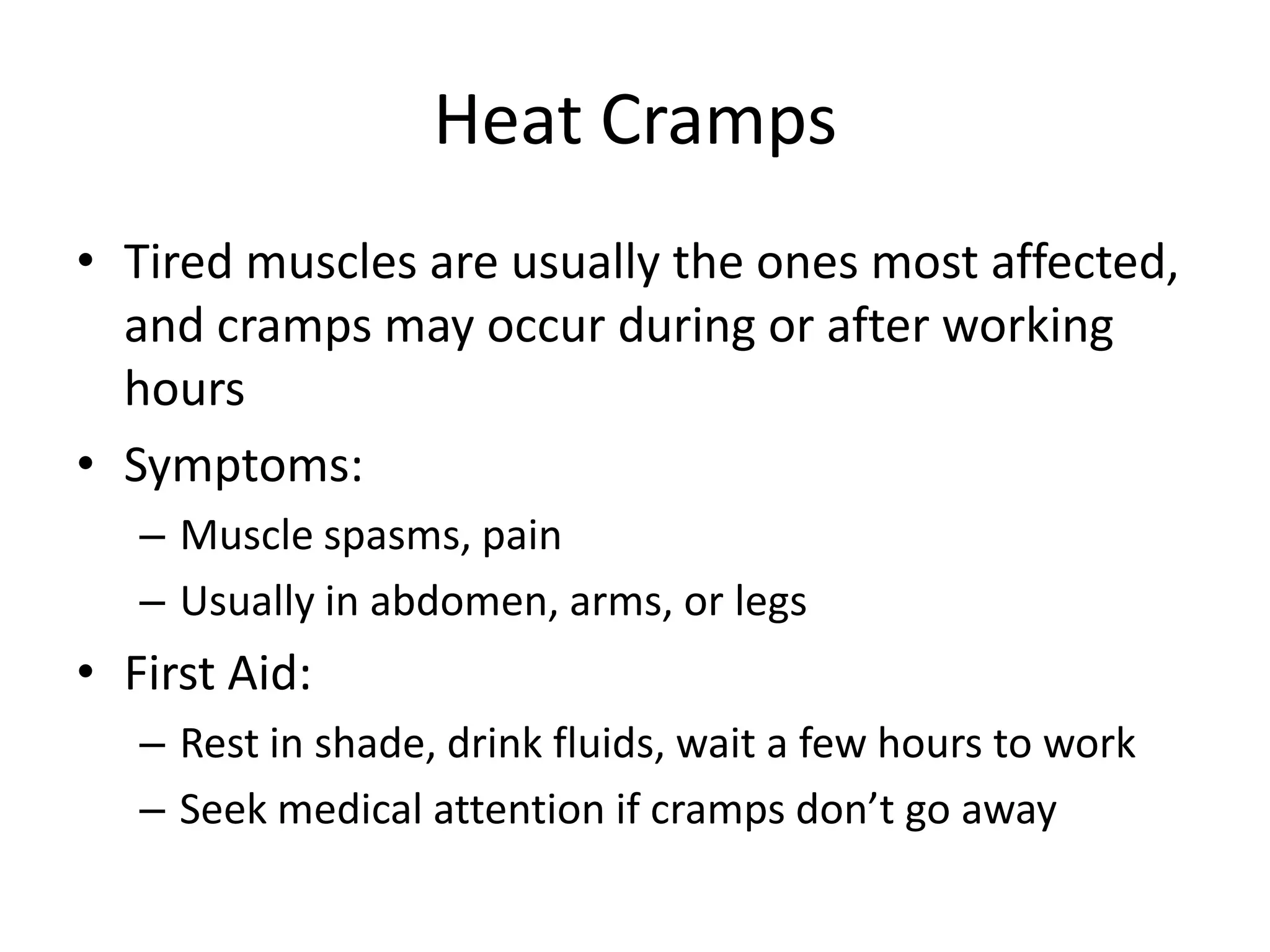 Occupational Heat Stress | PPTX