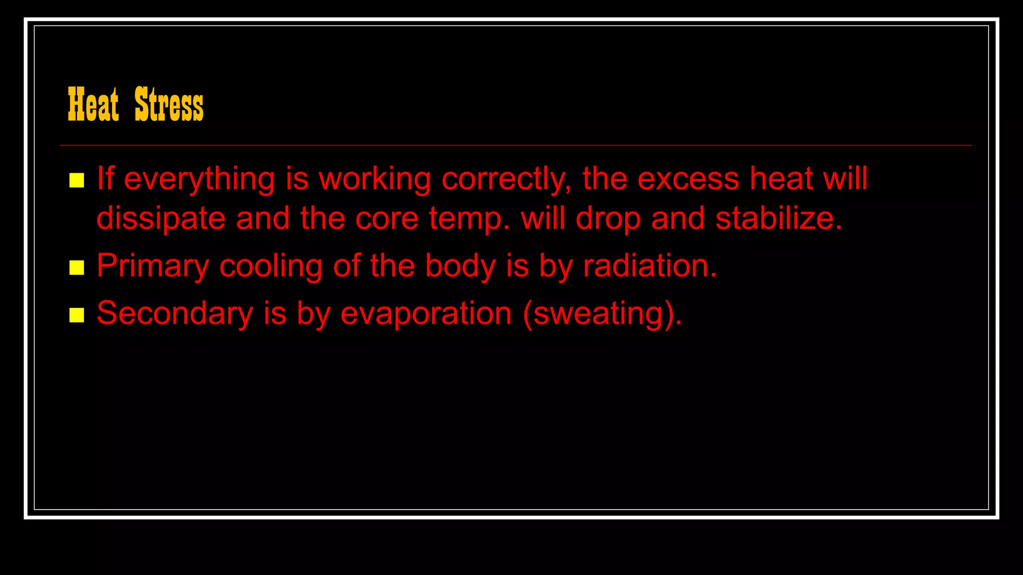 Occupational heat stress and occupational health services | PPT