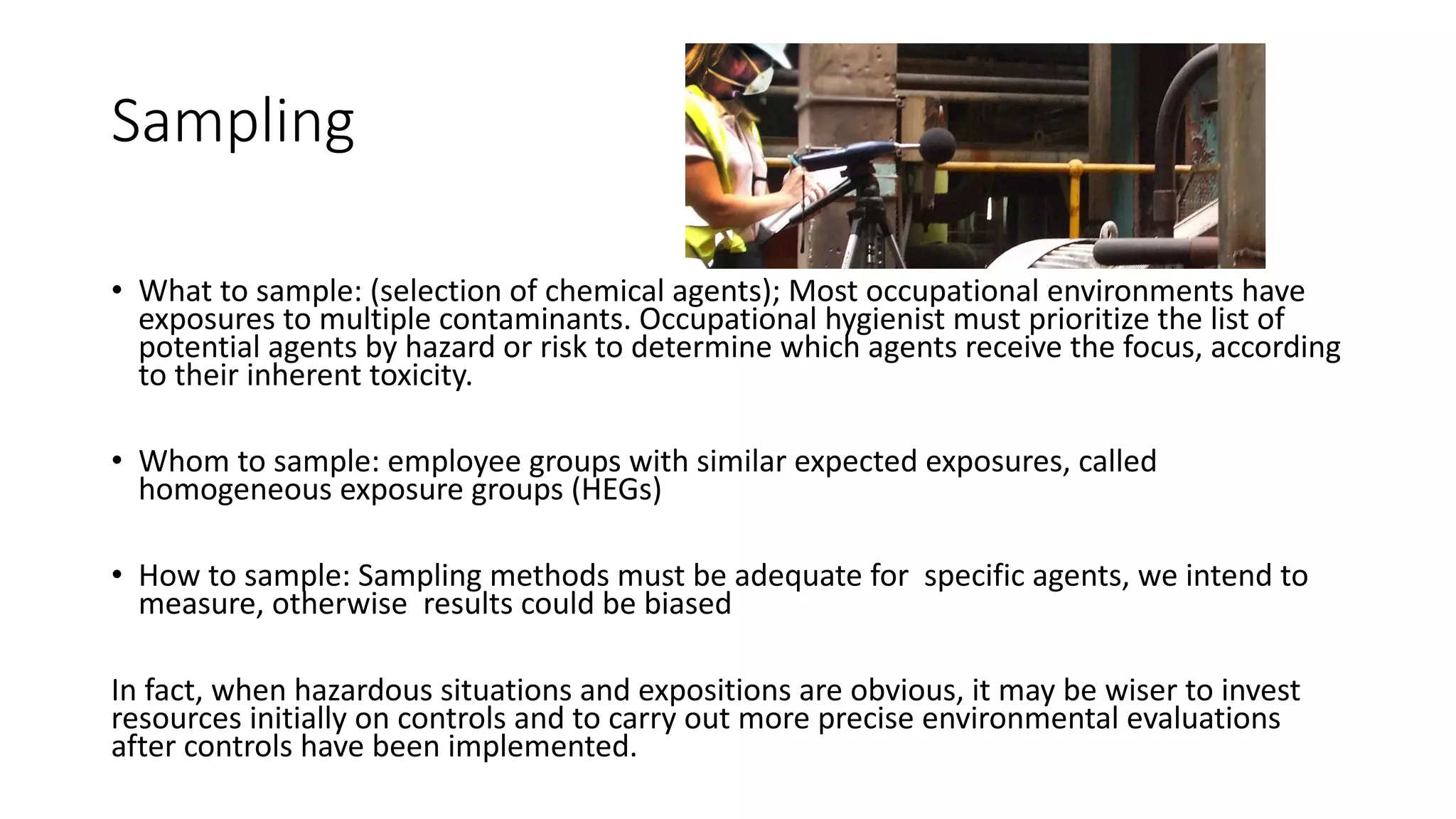 Occupational hygiene physical and biological agents | PDF