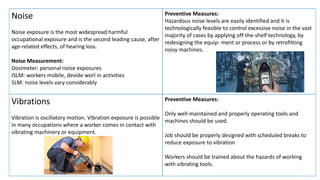 Occupational hygiene physical and biological agents | PDF