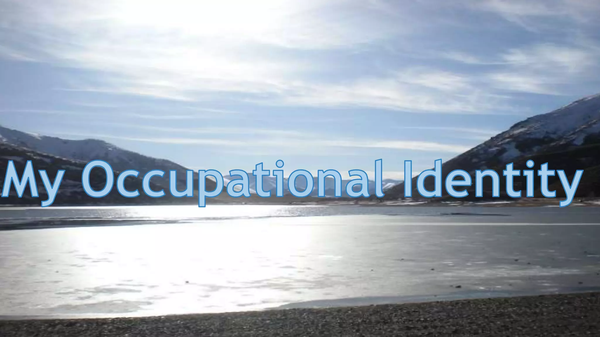 Occupational identity | PPTX