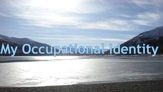 Occupational identity | PPTX