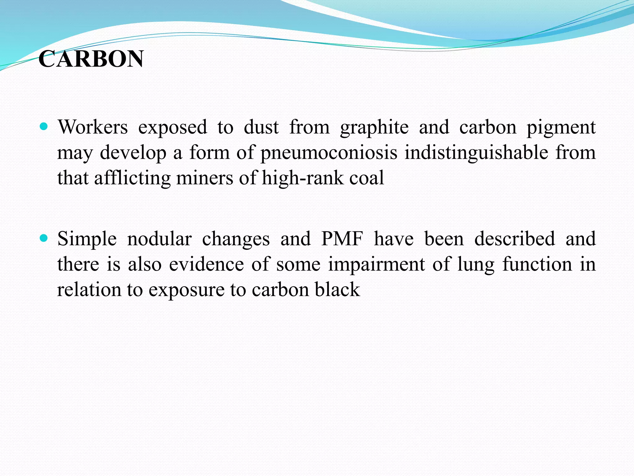Occupational lung diseases | PPTX