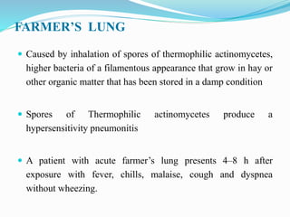 Occupational lung diseases | PPTX