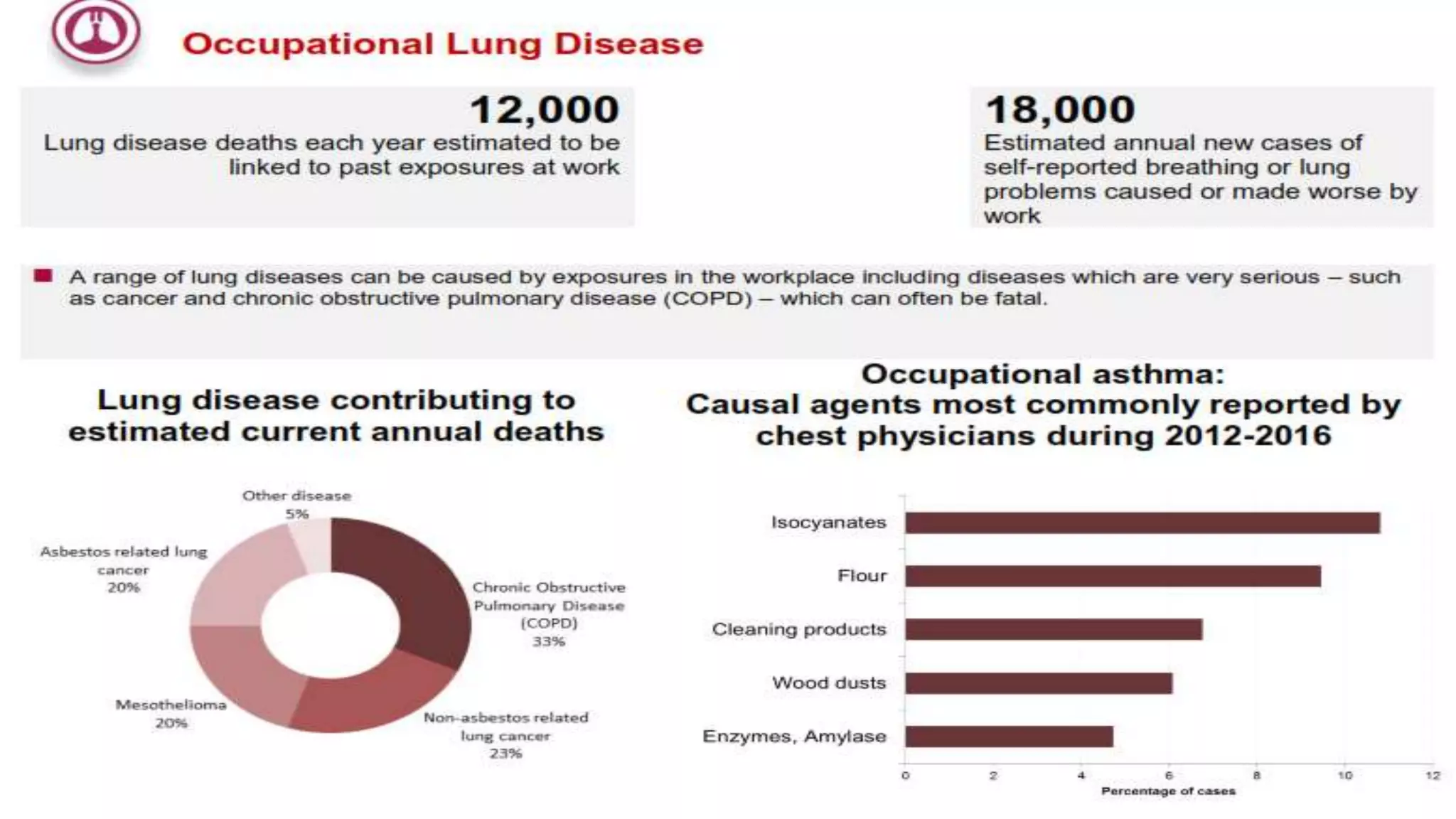 Occupational lung diseases | PPTX