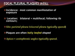Occupational lung diseases radiology | PPTX