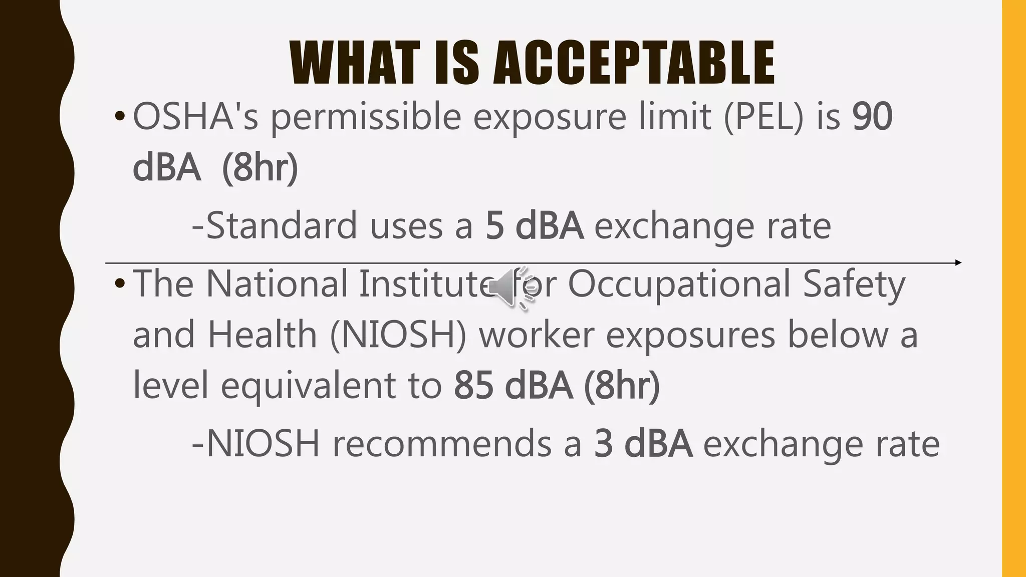 Occupational noise hazard | PPTX