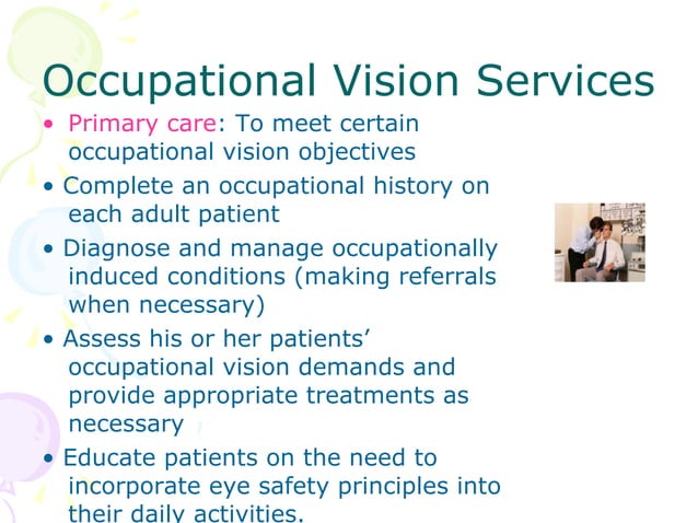 Occupational optometry | PPT