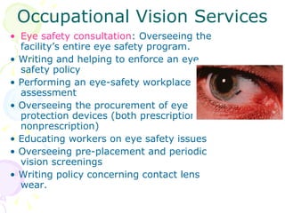 Occupational optometry | PPT