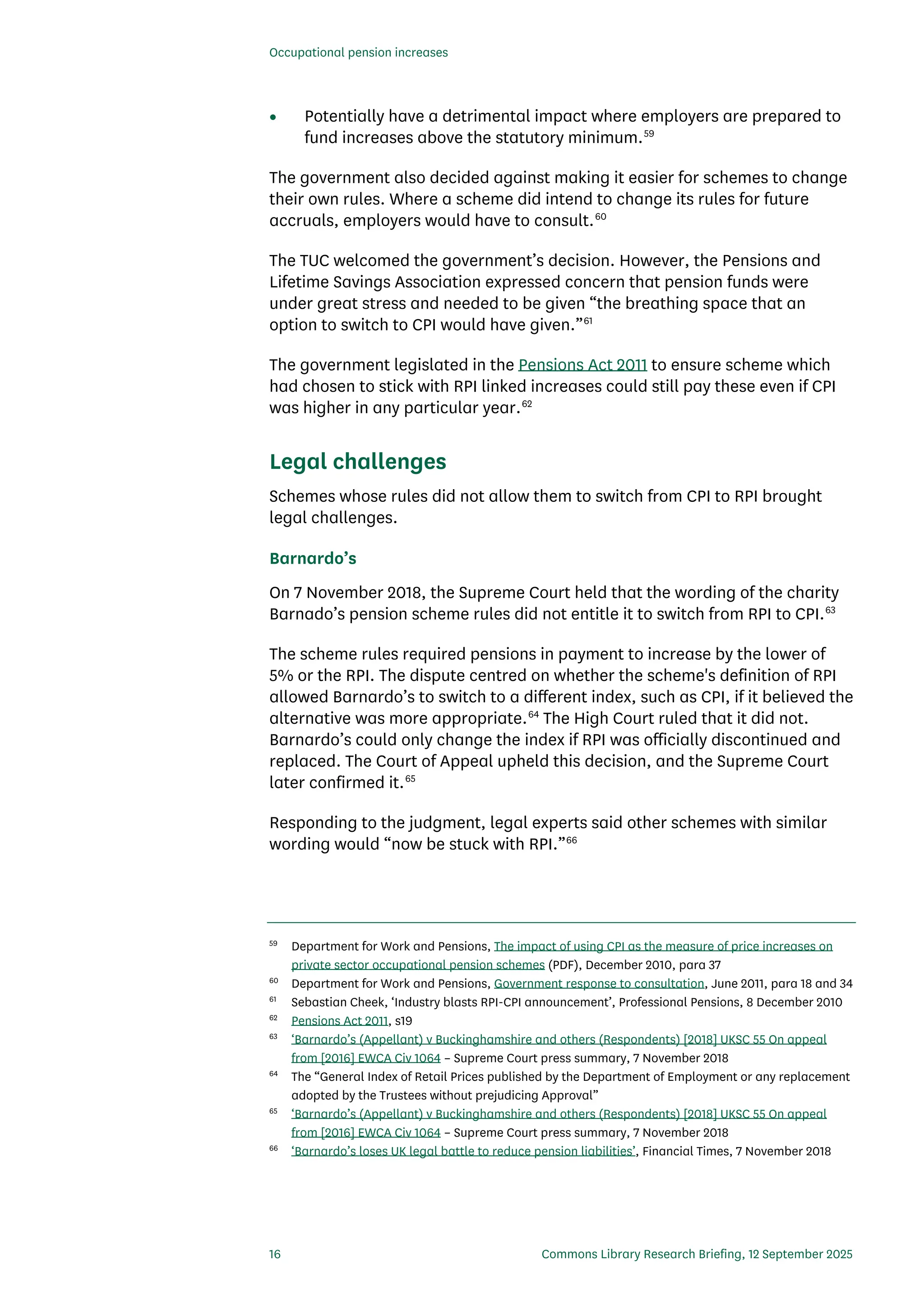 occupational pension increases.pdf William Mcgrath | PDF