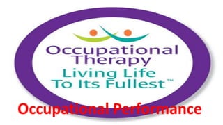 Occupational Performance | PPT
