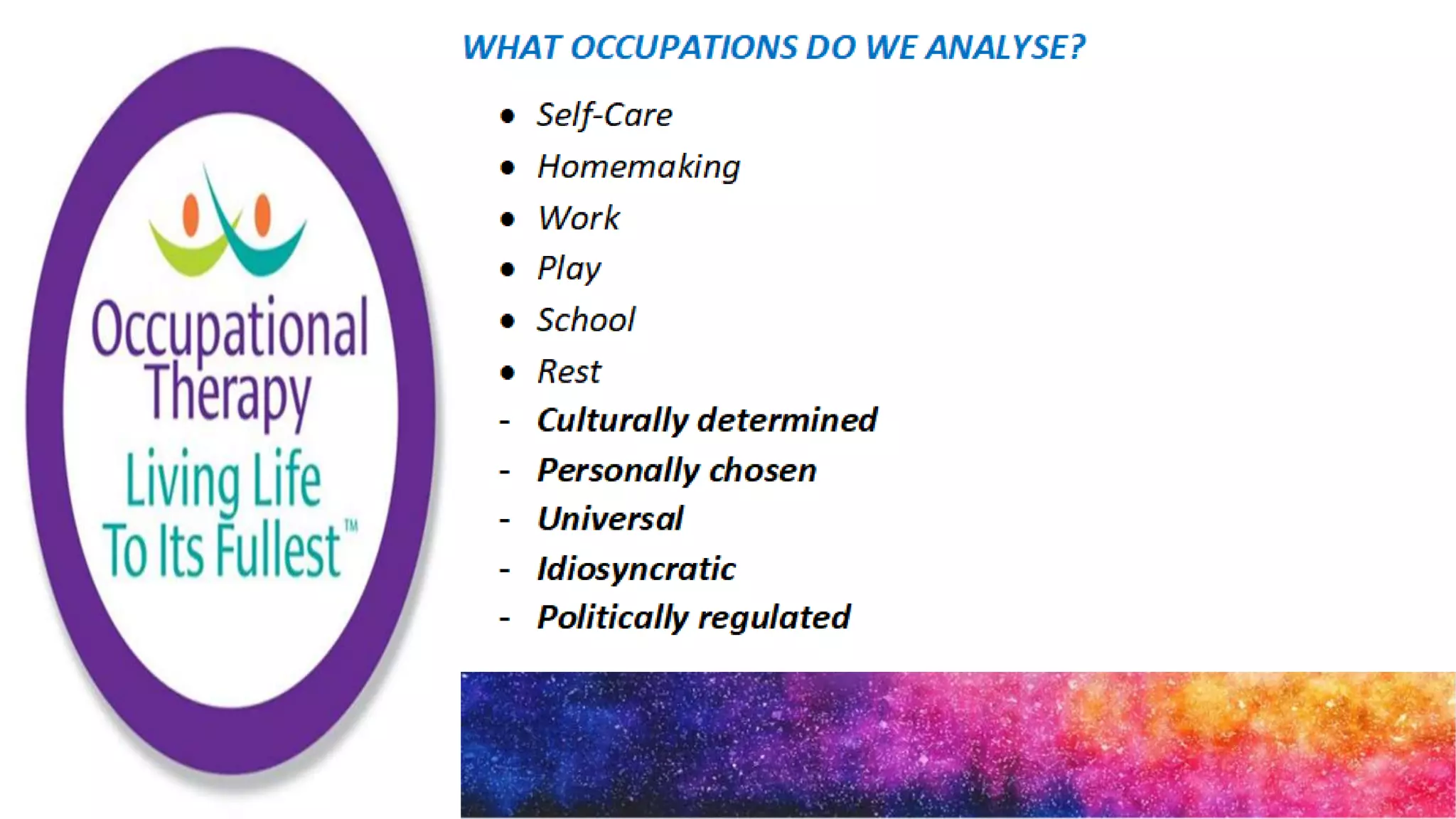 Occupational Performance Model | PPTX