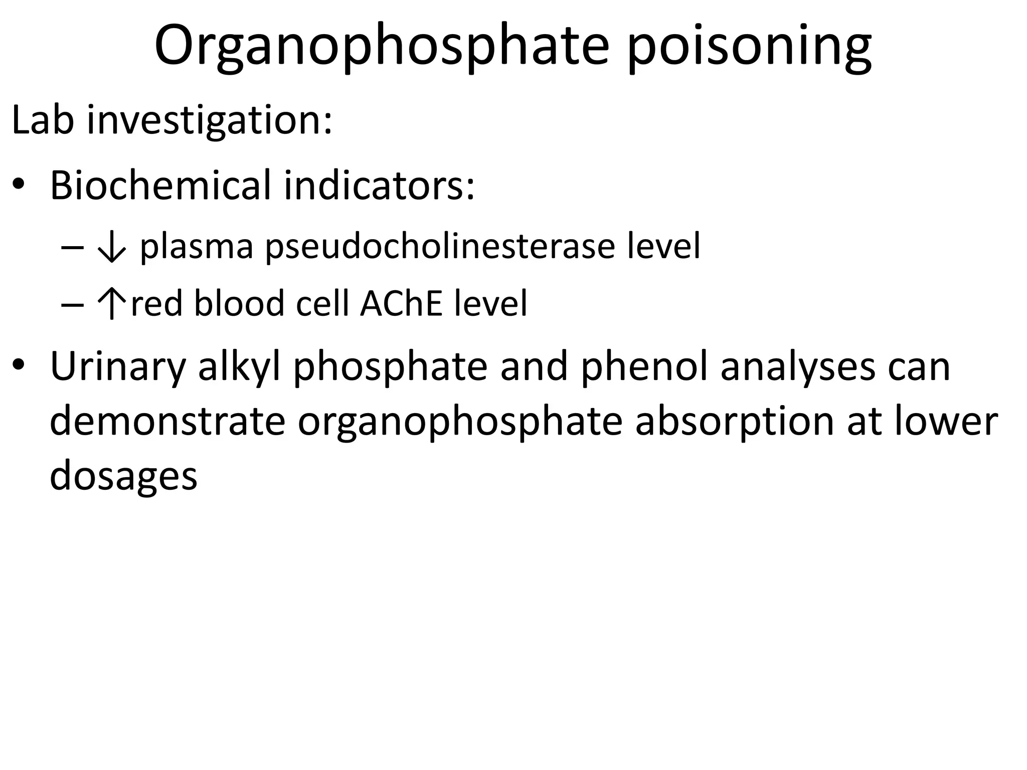 Occupational poisonings and toxicity | PPTX