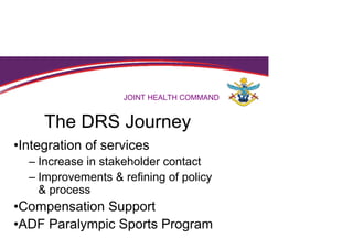 Occupational rehabilitation in the adf hayter | PPT