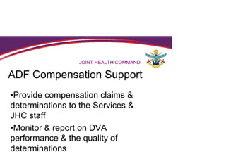 Occupational rehabilitation in the adf hayter | PPT