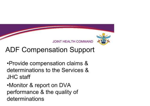 Occupational rehabilitation in the adf hayter | PPT