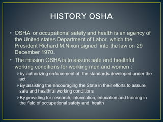 Occupational safety and health | PPTX