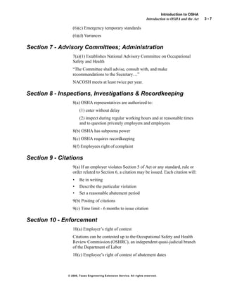 Occupational Safety and Health Standards for the Oil and Gas Industry ...