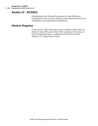 Occupational Safety and Health Standards for the Oil and Gas Industry ...