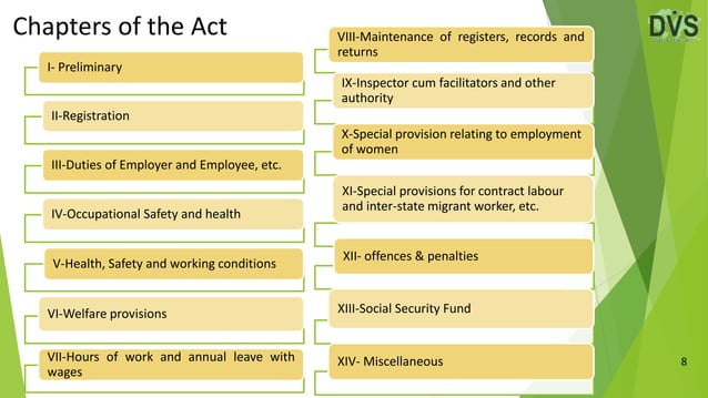occupational safety health and working code 2020 | PDF
