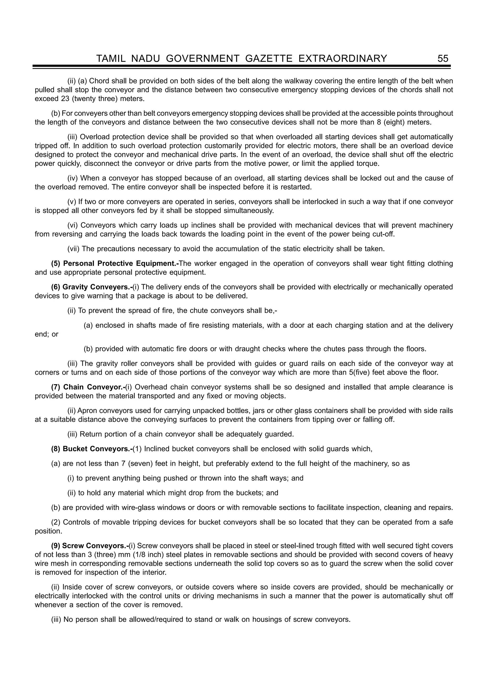 Occupational Safety, Health and Working Condition (Tamil Nadu) Rules ...