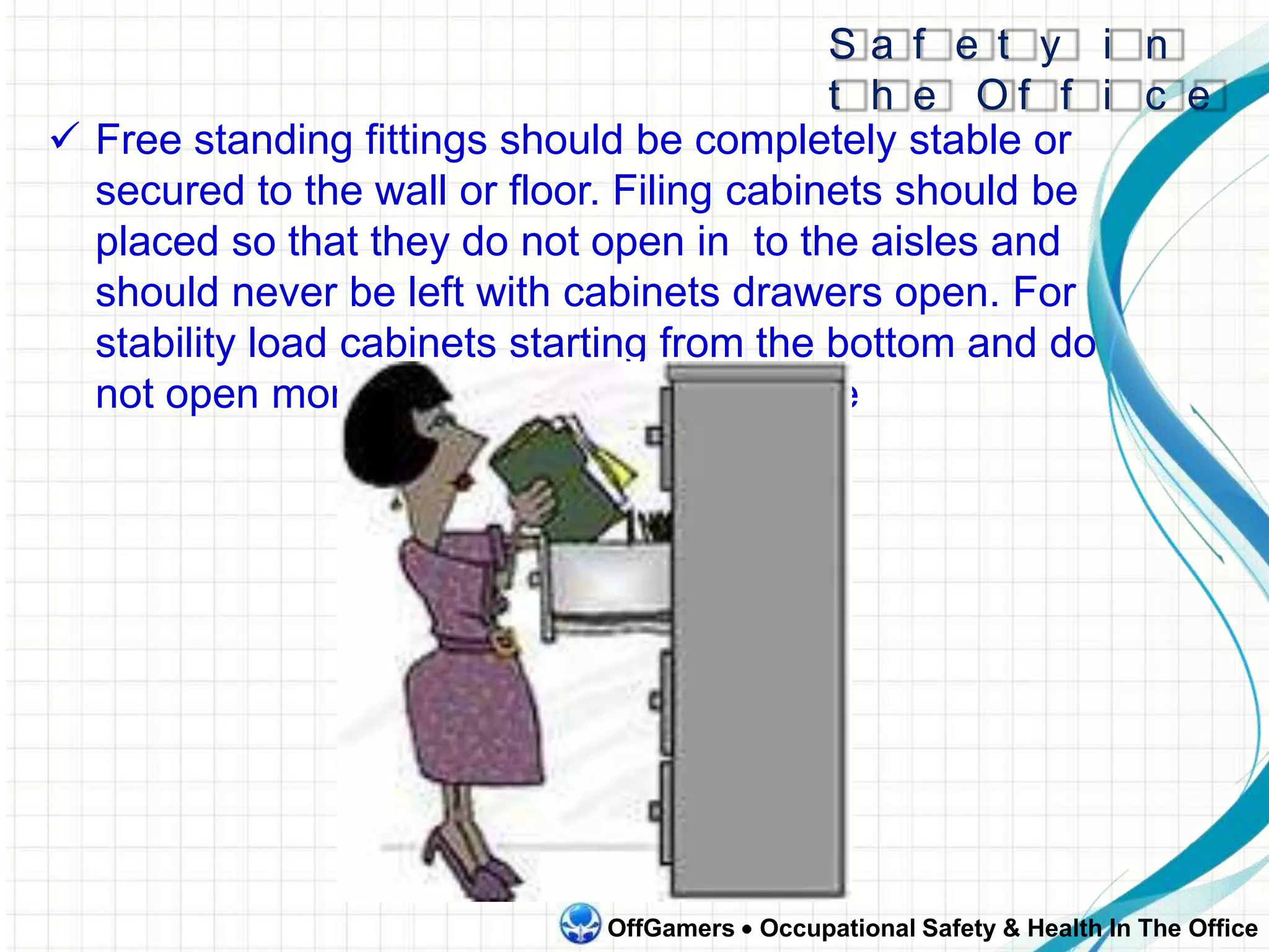 Occupational safety & health in the office | PPTX