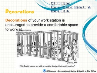 Occupational safety & health in the office | PPTX