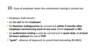 Occupational safety & health regulation (Noise exposure.pptx
