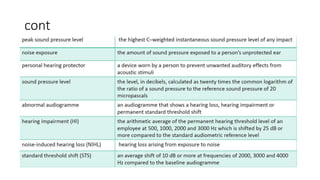 Occupational safety & health regulation (Noise exposure.pptx