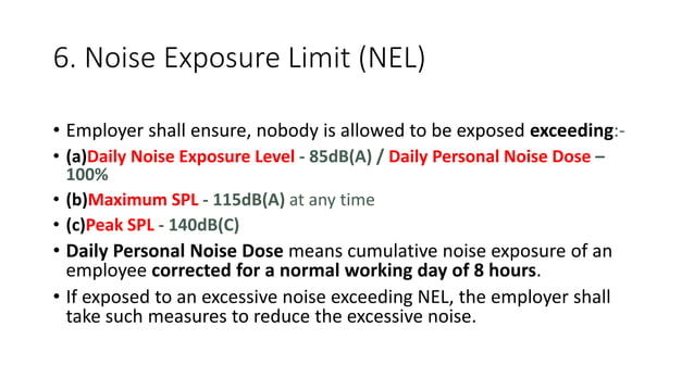 Occupational safety & health regulation (Noise exposure.pptx