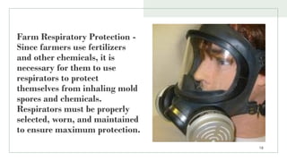 Occupational Safety Measures in the Farm.pptx | First Aid | Injuries
