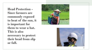 Occupational Safety Measures in the Farm.pptx | First Aid | Injuries