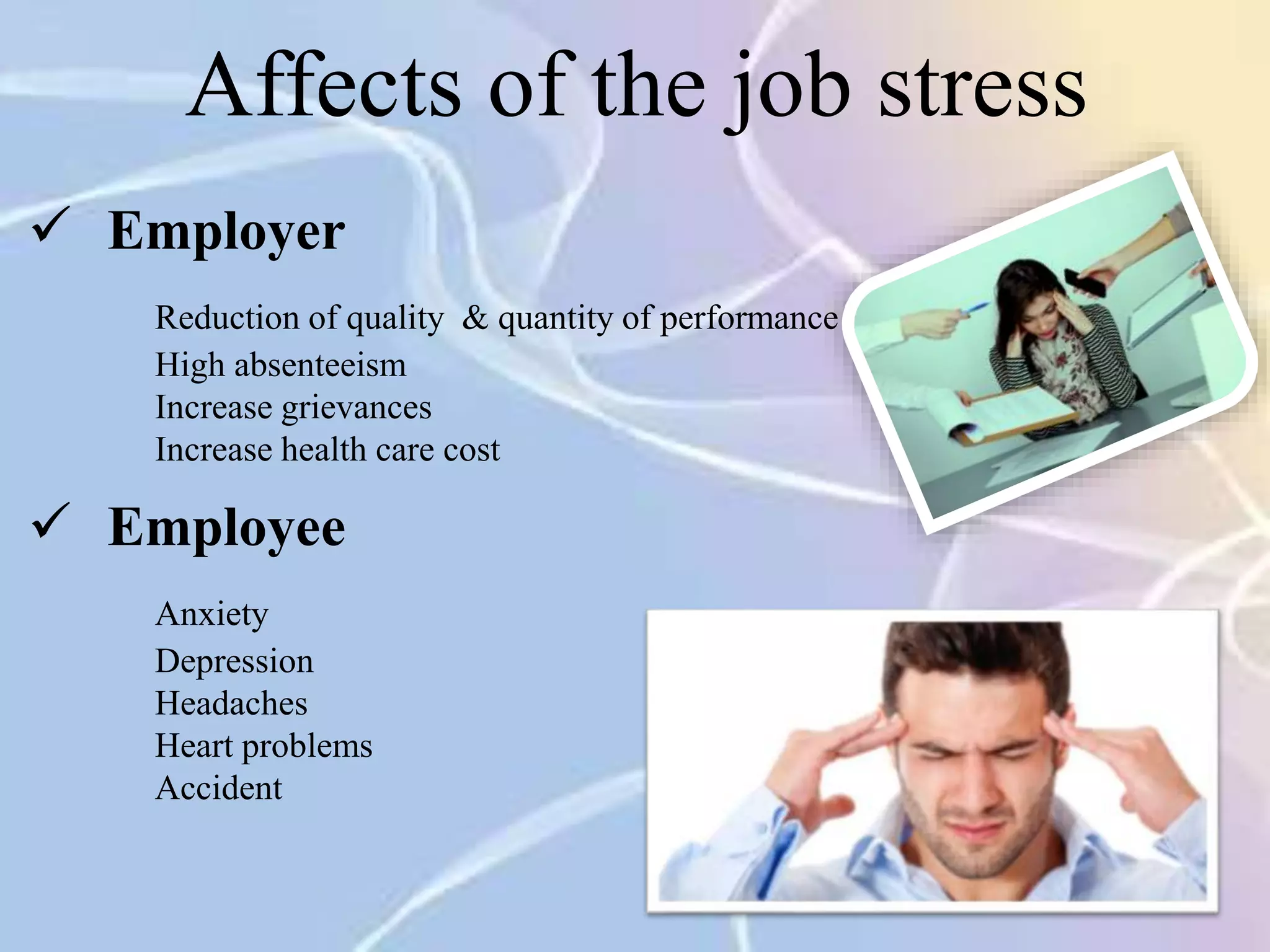 Occupational stress.ppt | Medical Health