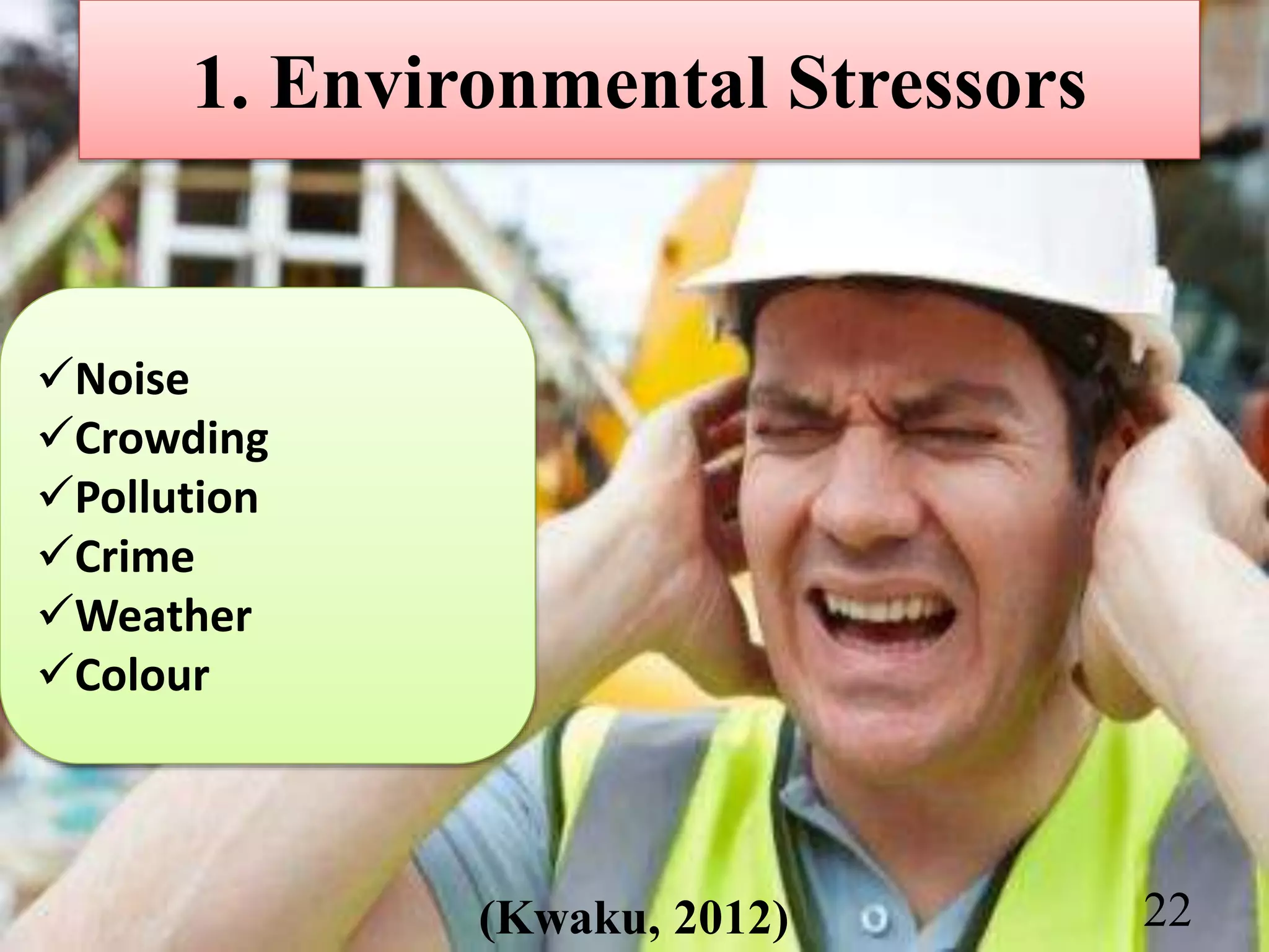 Occupational stress and its impact on job performance | PPT