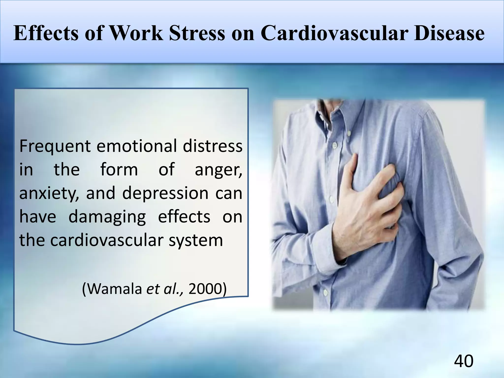 Occupational stress and its impact on job performance | PPT