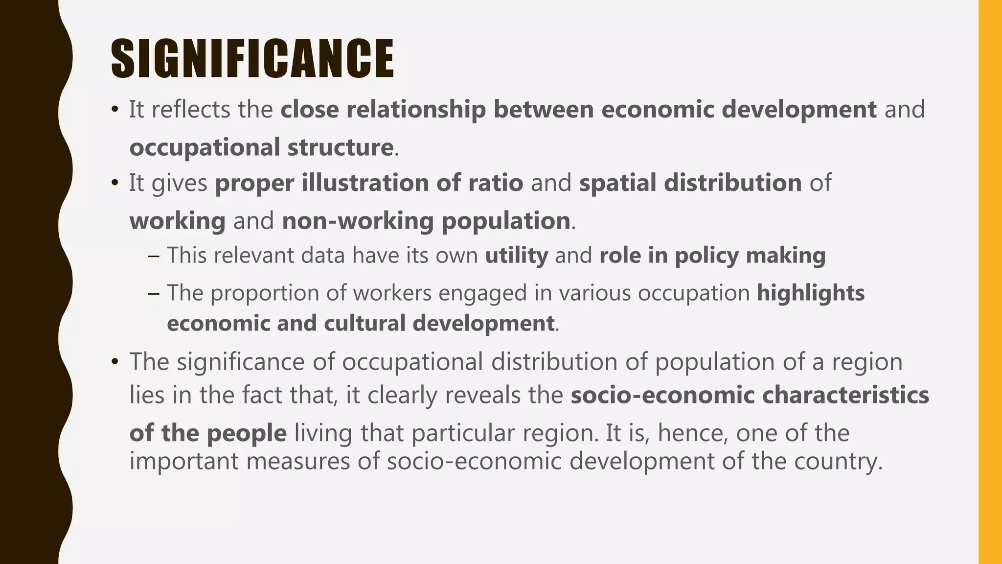 Occupational Structure | PPTX