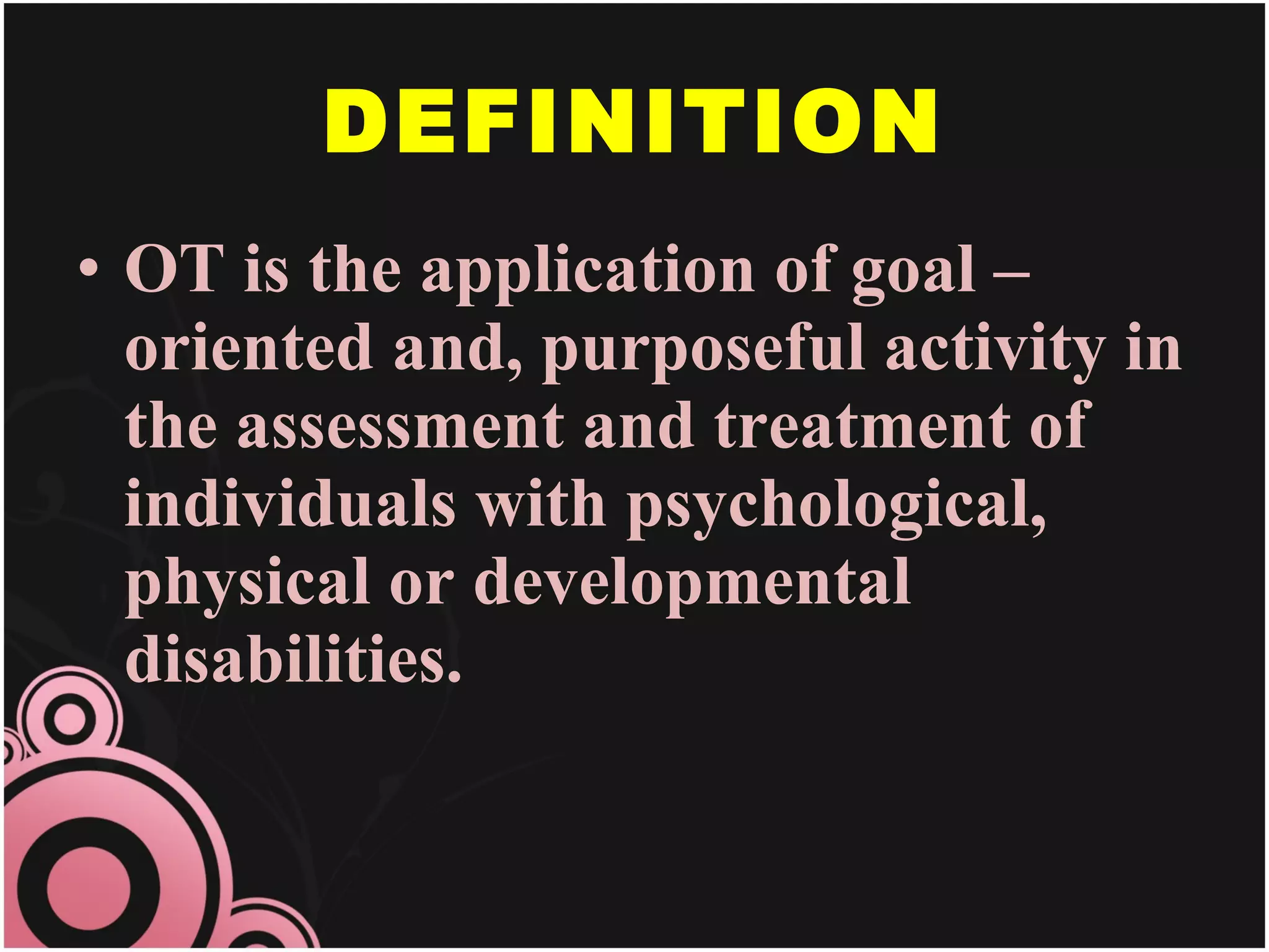 Occupational therapy | PPT