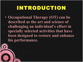 Occupational therapy | PPT