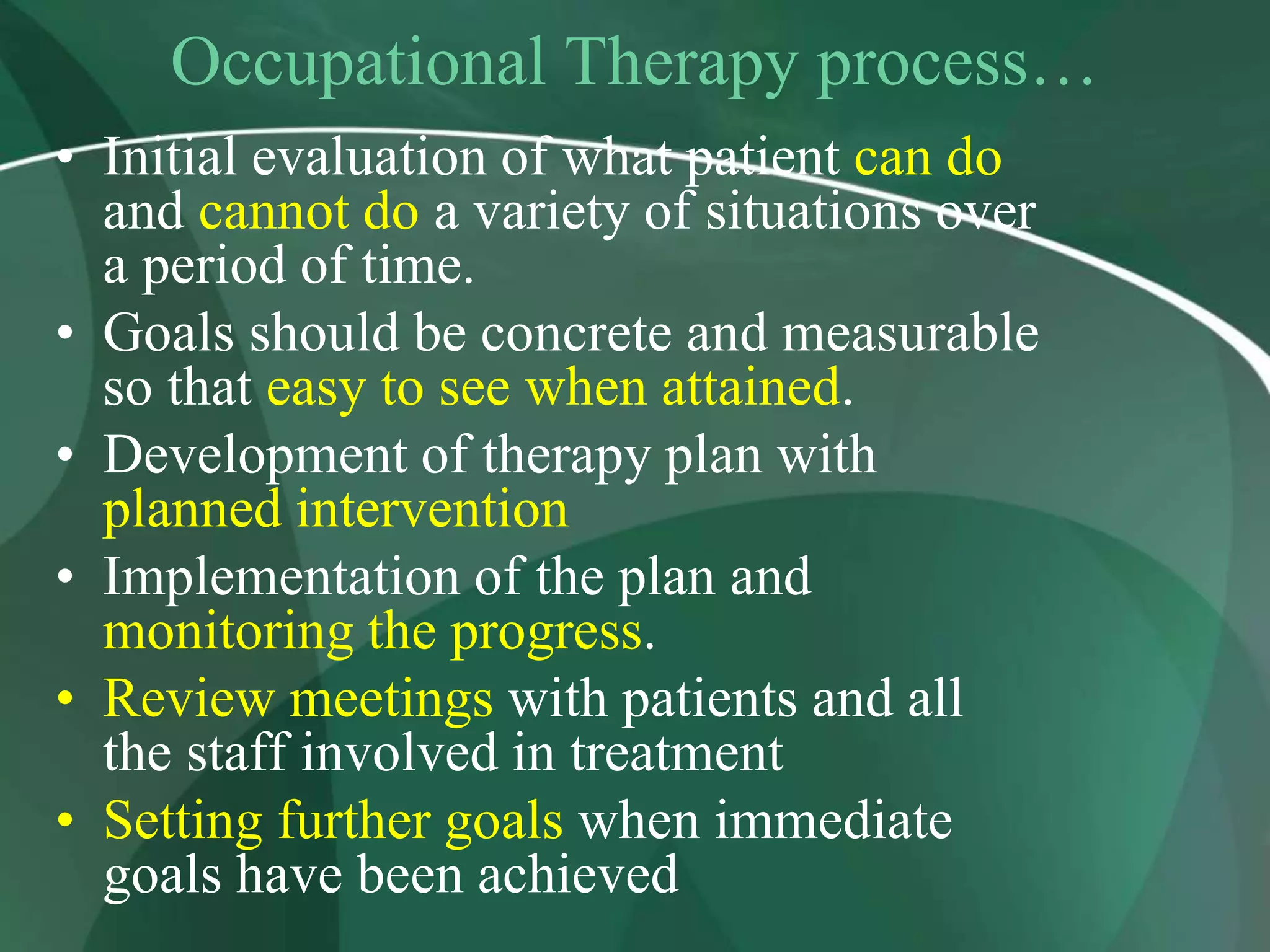 Occupational therapy | PPT