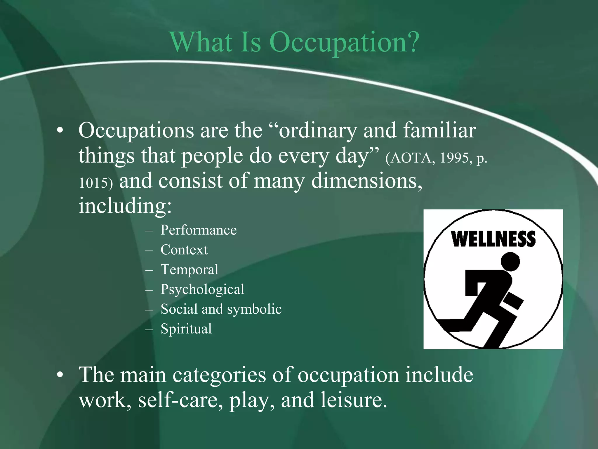 Occupational therapy | PPT