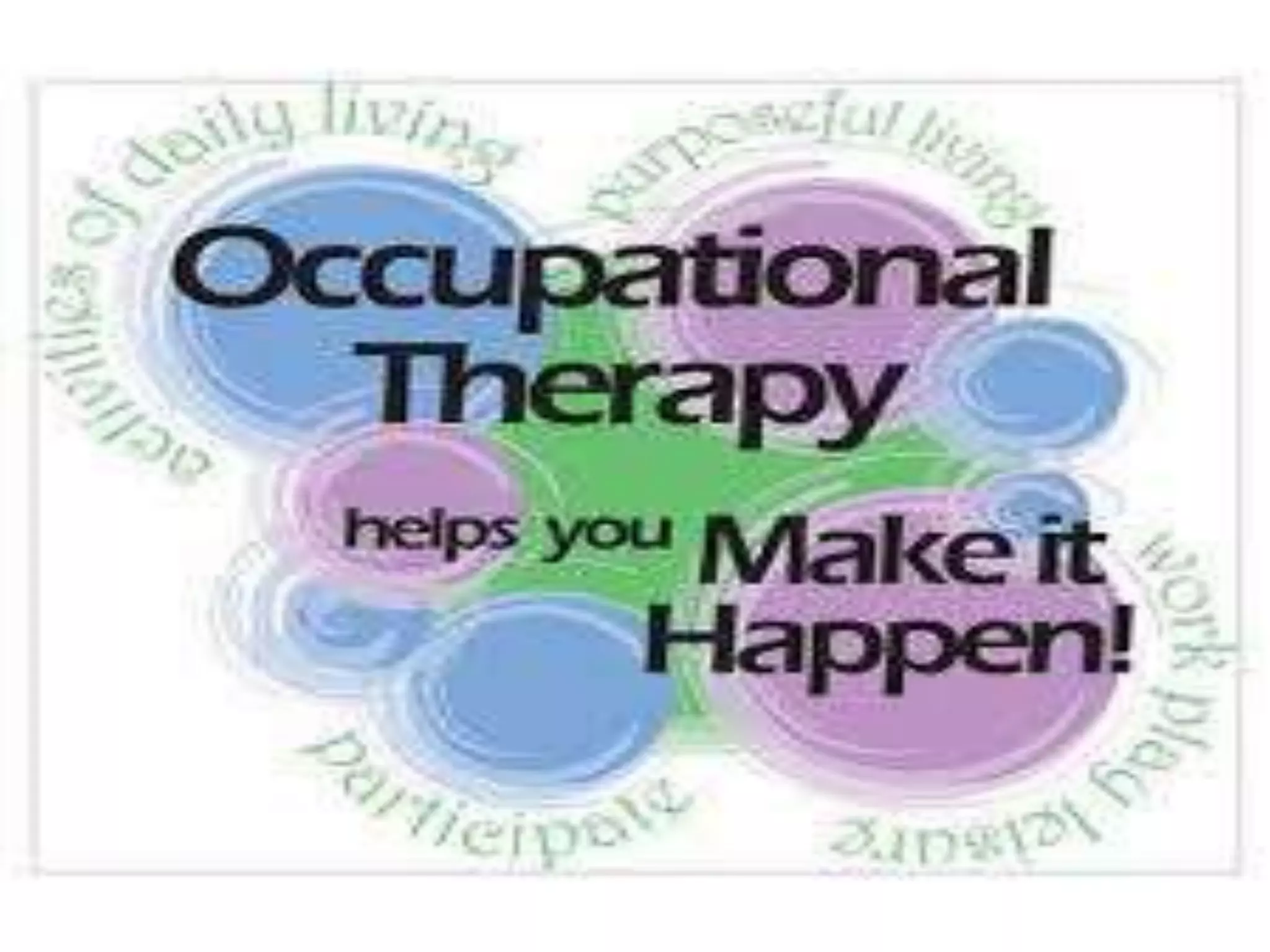 Occupational therapy | PPTX