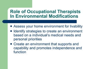 Occupational Therapy Aip 2 25 10 | PPT