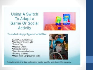 Occupational therapy and assistive technology | PPTX