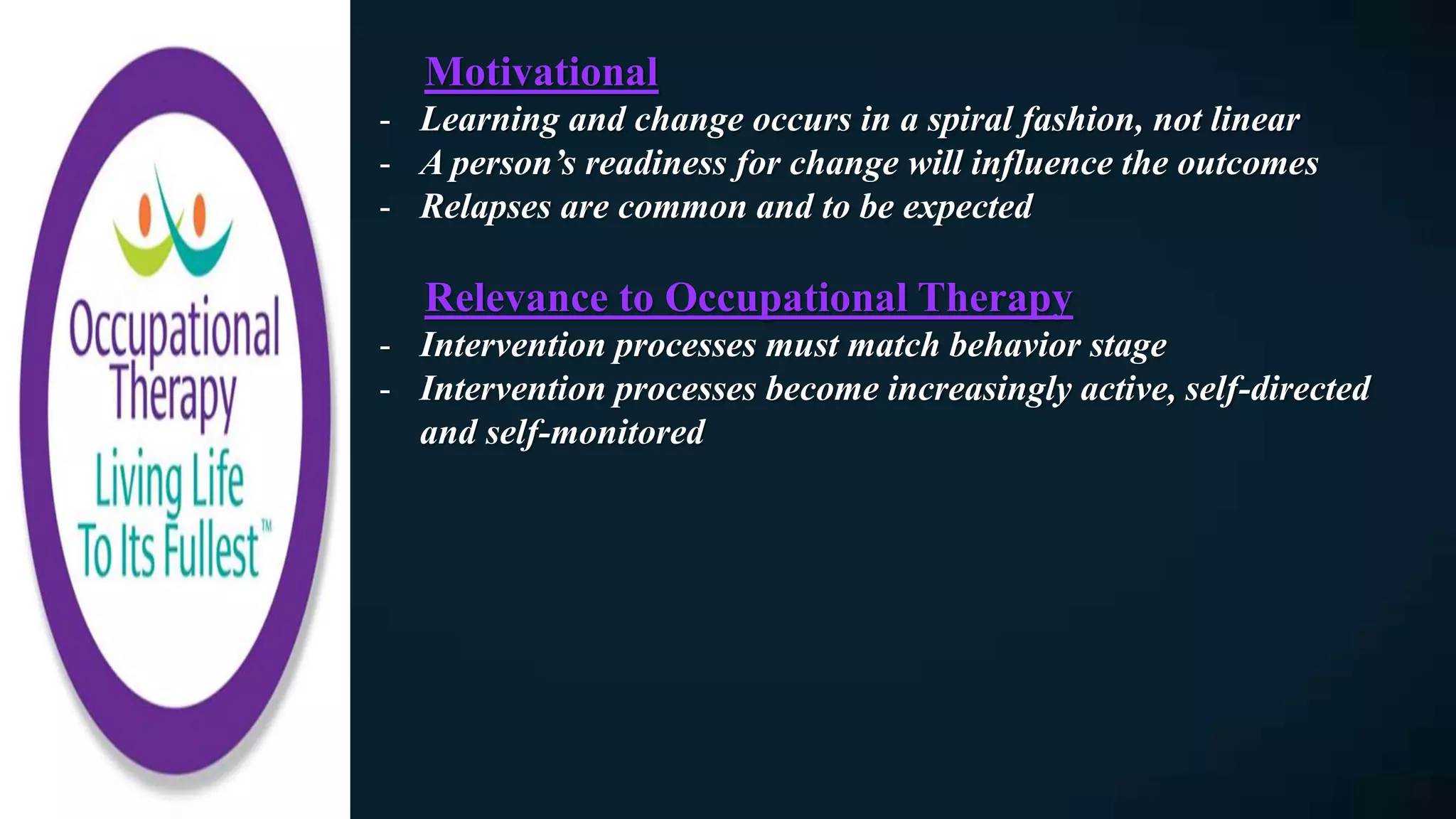 Occupational Therapy and Reinforcement (part 1) | PPTX