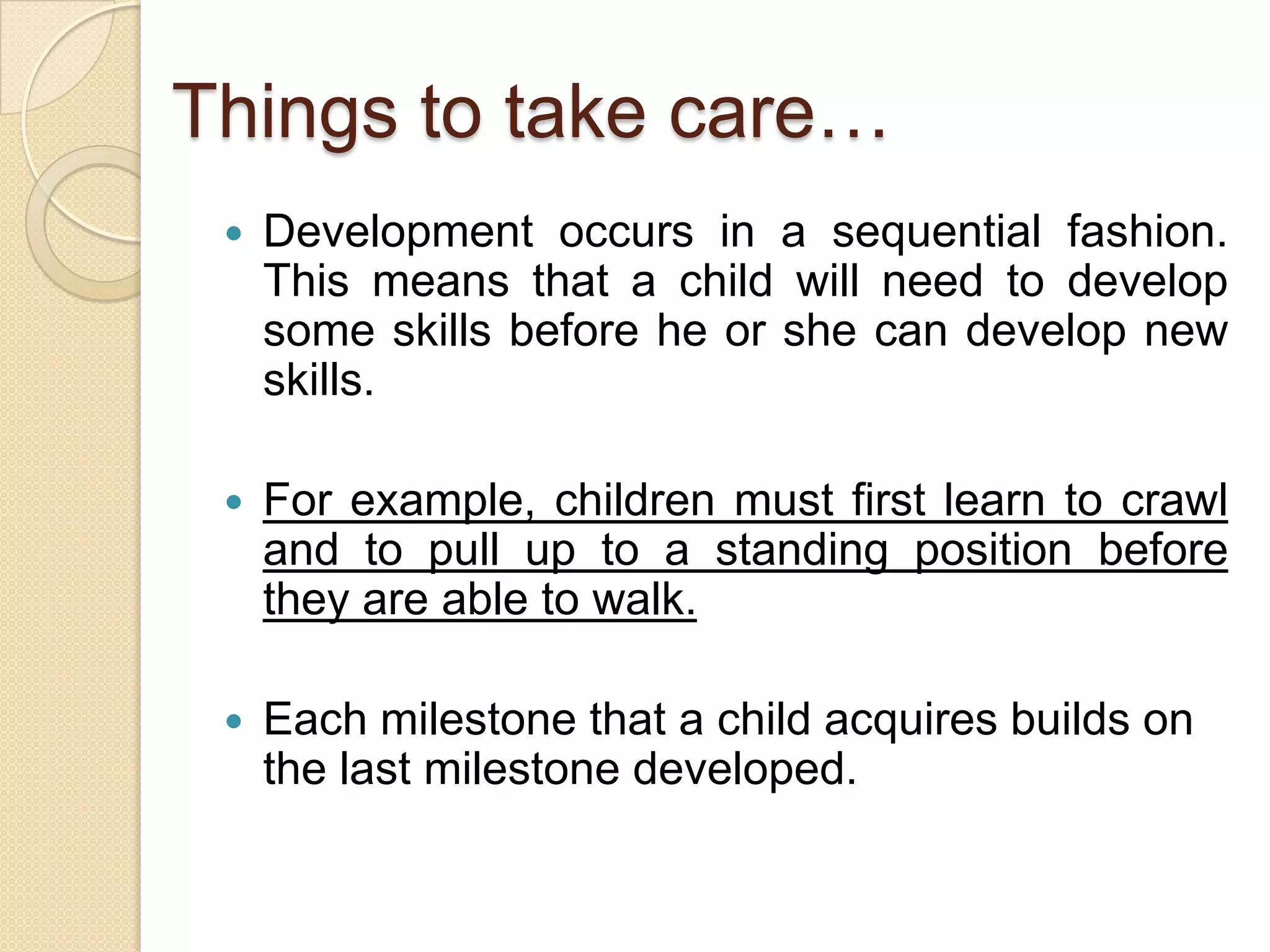 Child Development & Occupational therapy | PPTX