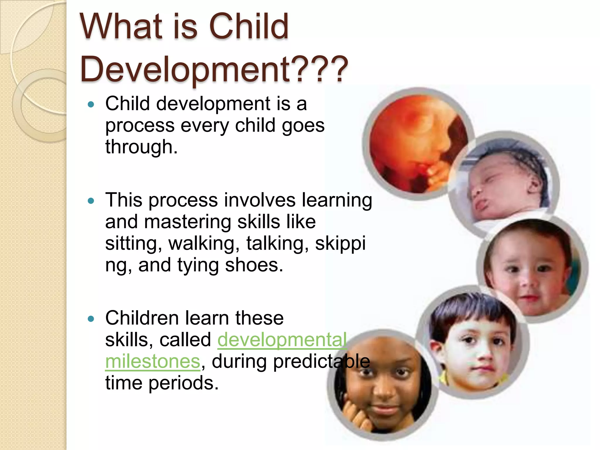 Child Development & Occupational therapy | PPTX