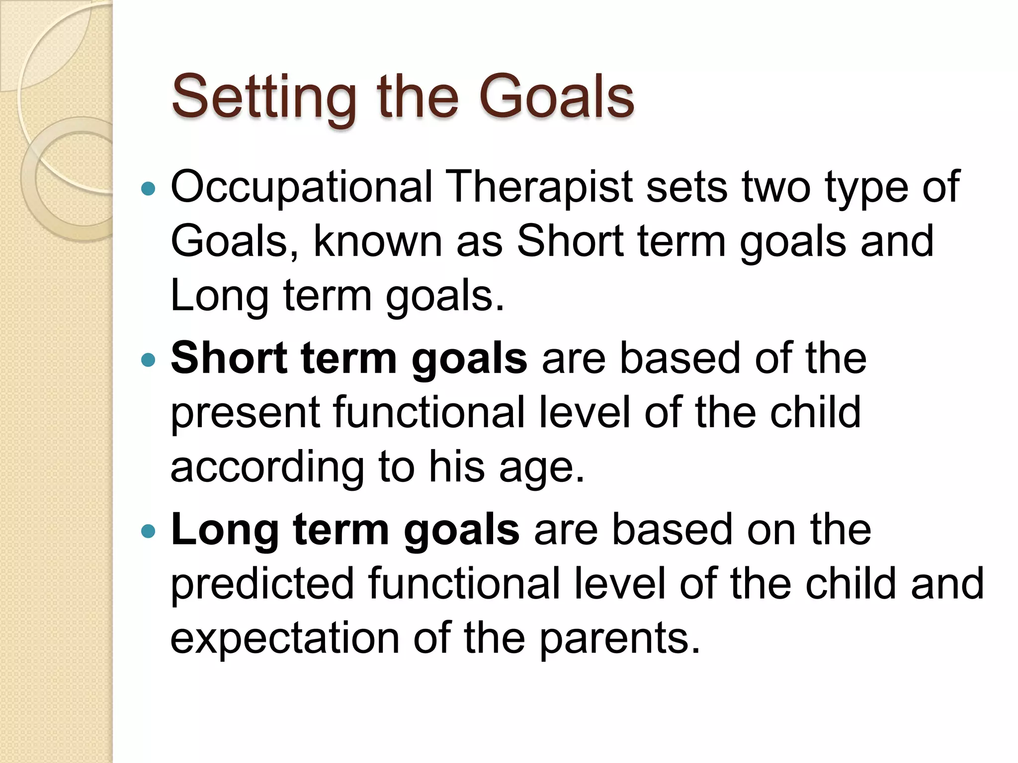 Child Development & Occupational therapy | PPTX